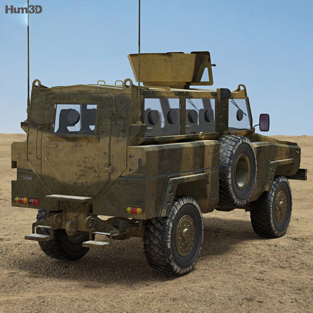 RG-31 Nyala 3D model - Download Fighting Vehicle on 3DModels.org