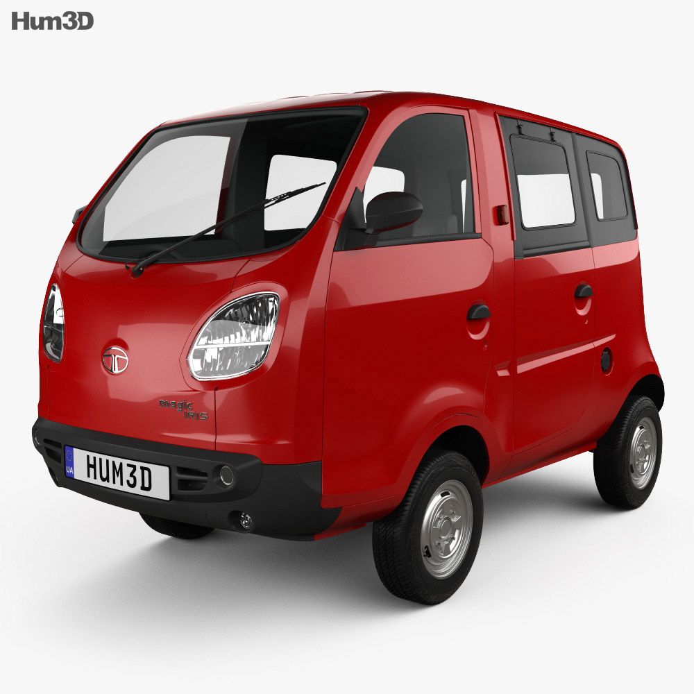 Tata Magic Iris 2014 Modelo 3D - Descargar Van on 3DModels.org