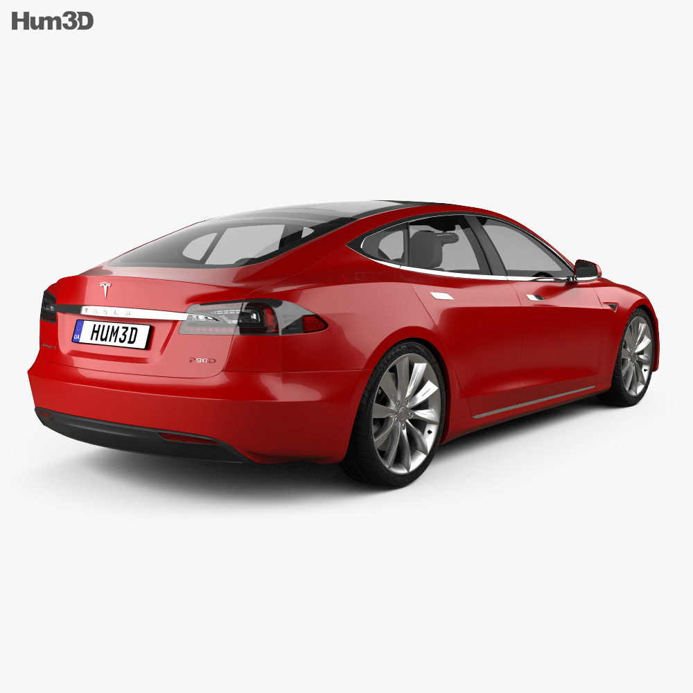 Tesla Model S 2015 3D model - Download Sedan on 3DModels.org