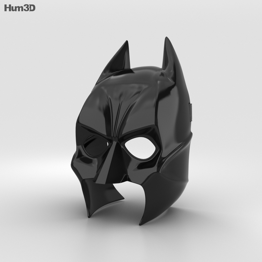 Máscara de Batman Modelo 3D - Descargar Accesorios activado 3DModels.org