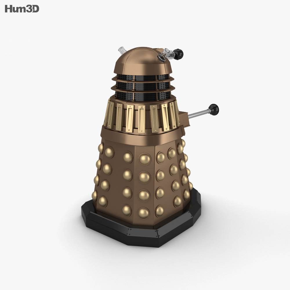 Dalek 3D model - Download Robots on 3DModels.org
