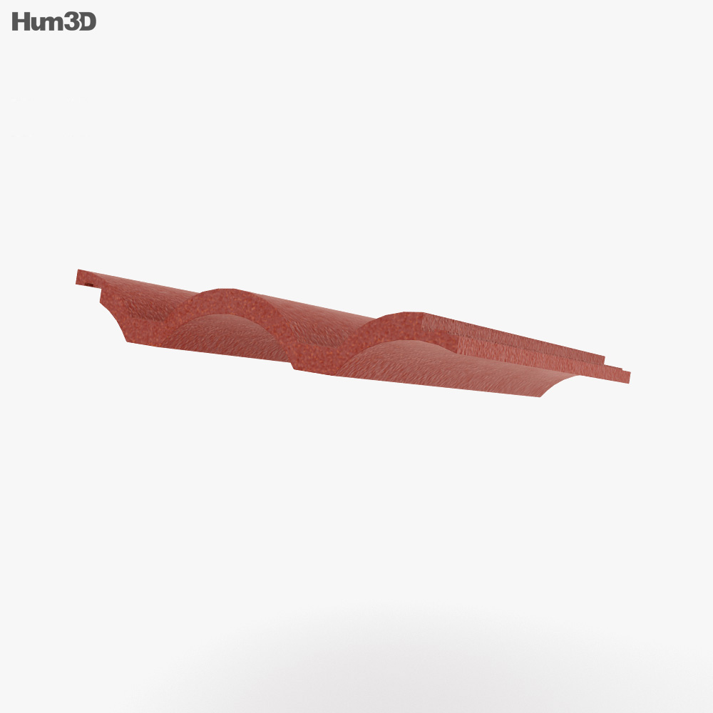 Roof Tile 3D model - Download Building components on 3DModels.org
