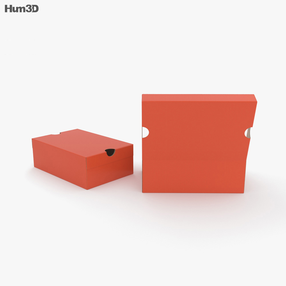 Shoe Box 3D model - Download Accessories on 3DModels.org