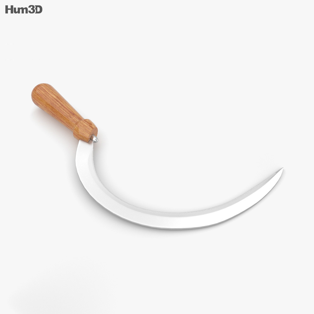 Sickle 3D model - Download Tools on 3DModels.org