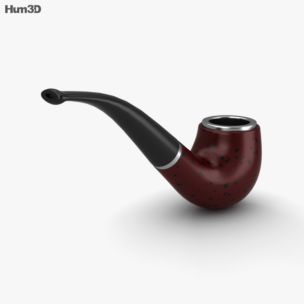 Smoking Pipe 3D model - Download Accessories on 3DModels.org