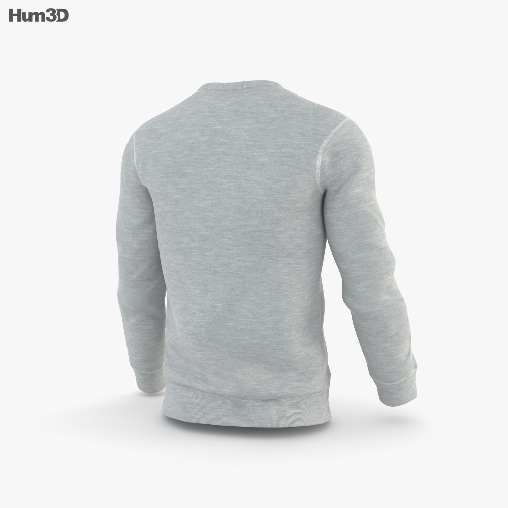 Sweatshirt 3D model - Download Shirts on 3DModels.org