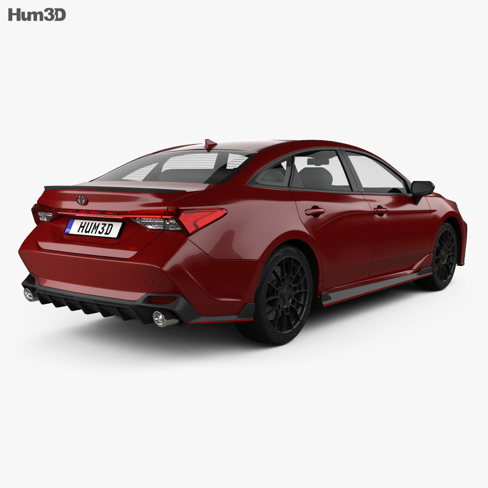 Toyota Avalon TRD 2022 3D model - Download Sedan on 3DModels.org