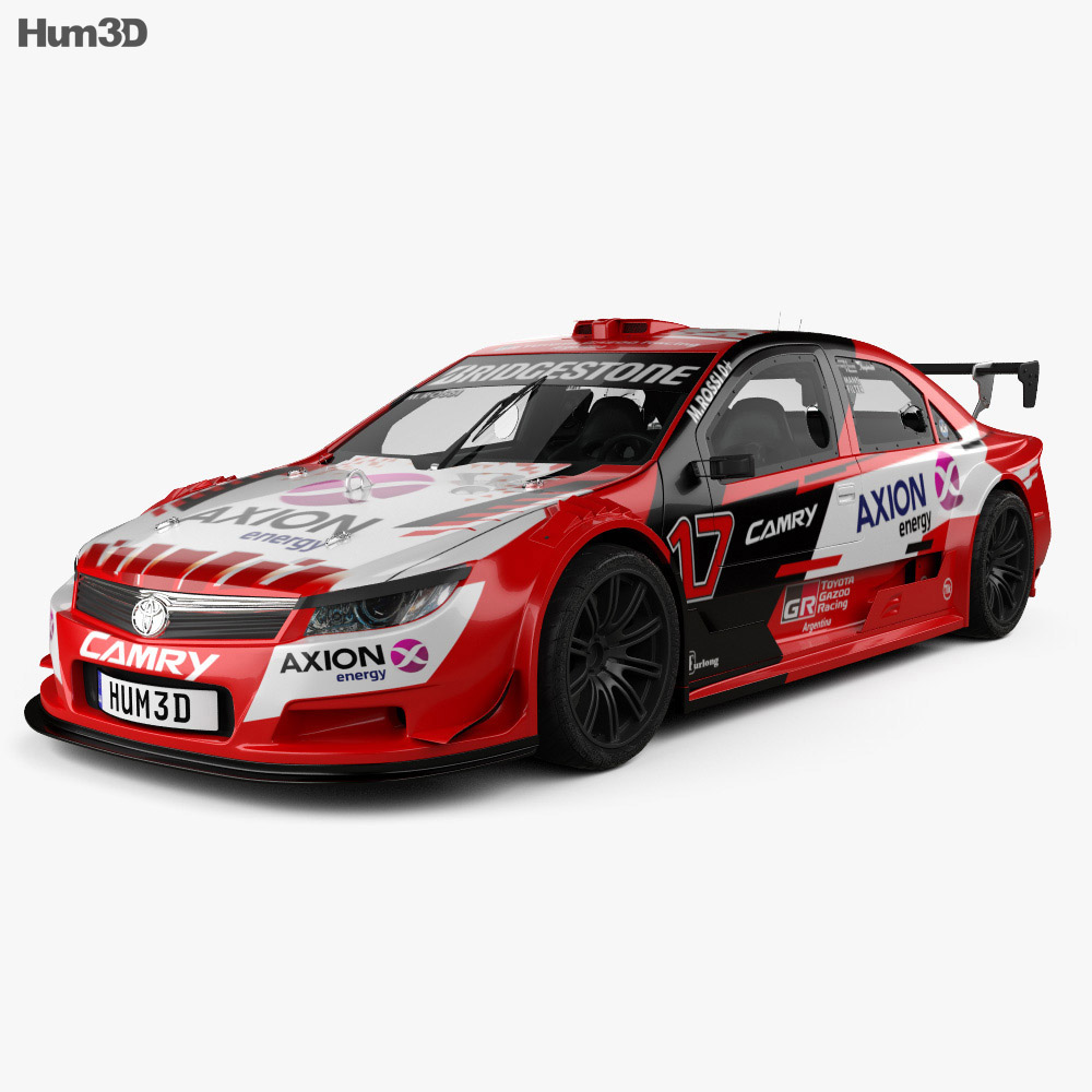 Toyota Camry Top Race 2021 3D model - Download Sedan on 3DModels.org