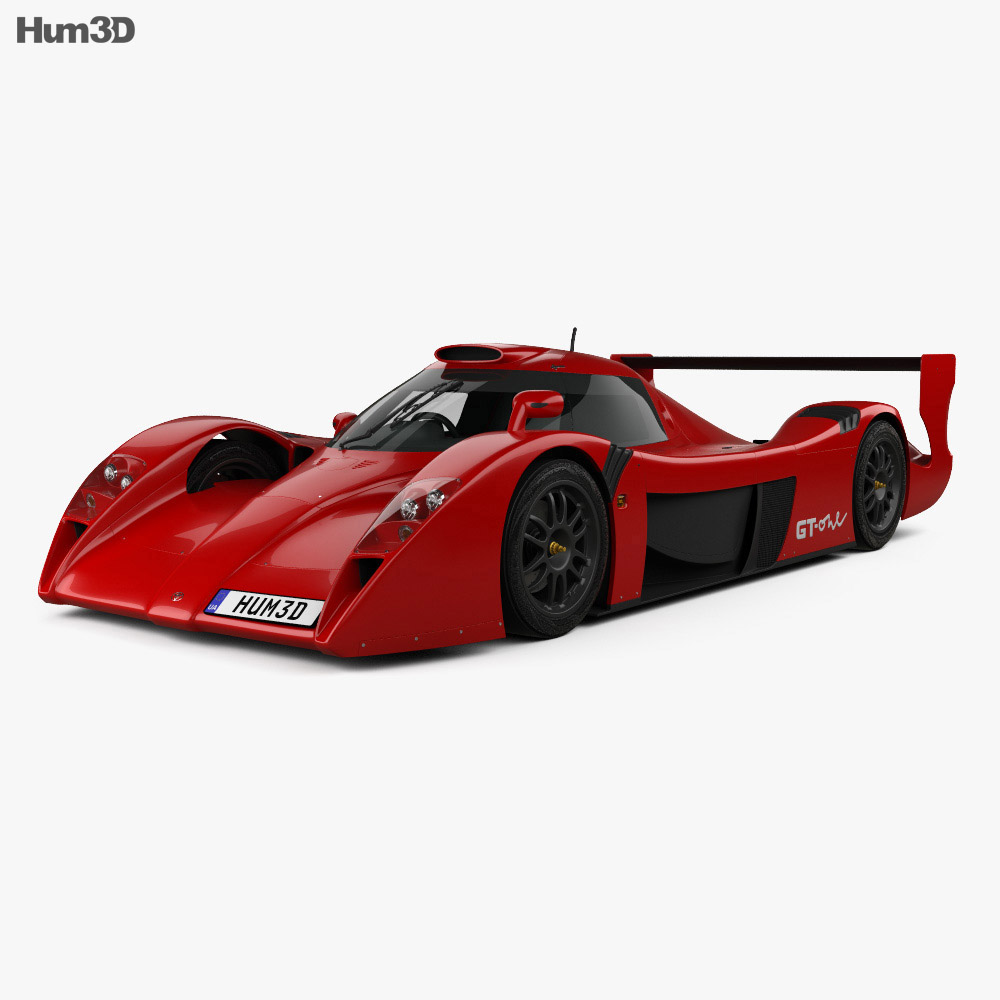 Toyota GT-One Road Car 1999 3D model - Download Sports car on 3DModels.org