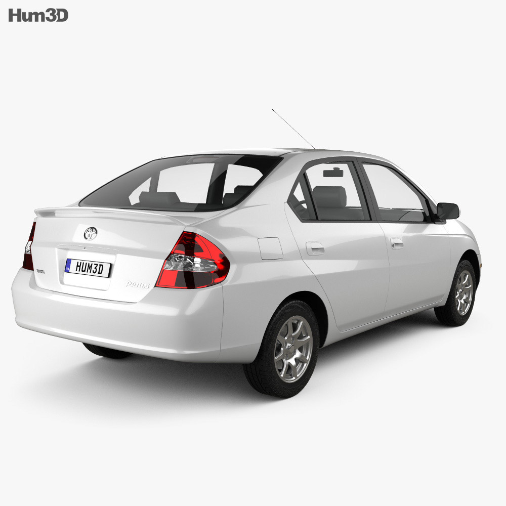 Toyota Prius 2009 3D model - Download Sedan on 3DModels.org