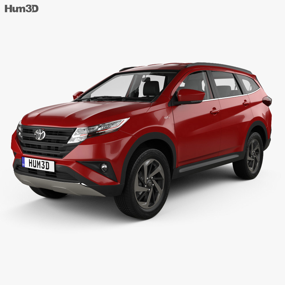 Toyota Rush S with HQ interior 2021 3D model - Download Crossover SUV ...