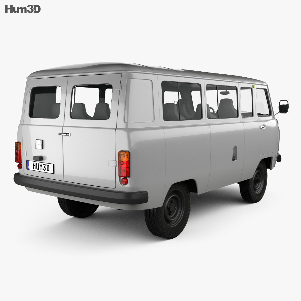 UAZ 452 (2206) 2025 3D model - Download Van on 3DModels.org