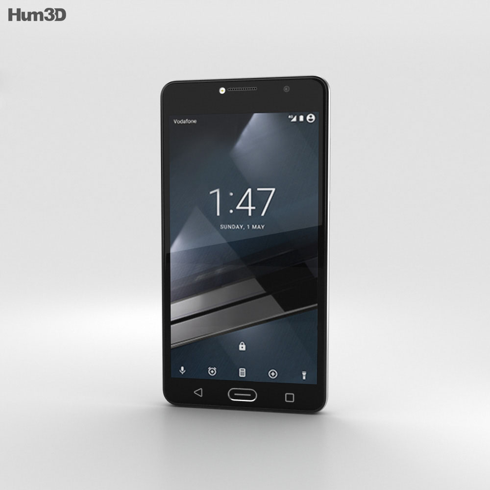 Vodafone Smart Ultra 7 Silver 3D model - Download Phones on 3DModels.org