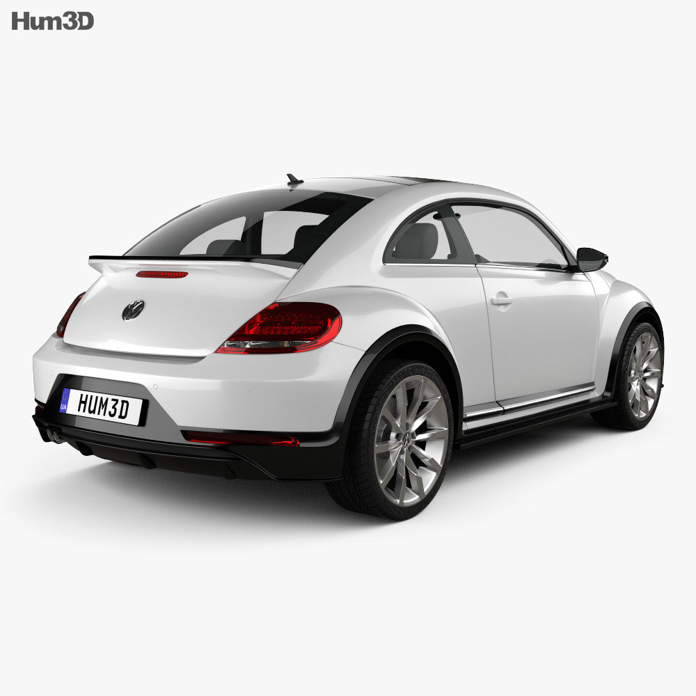 Volkswagen Beetle R-Line coupe 2020 3D model - Download Sports car on ...