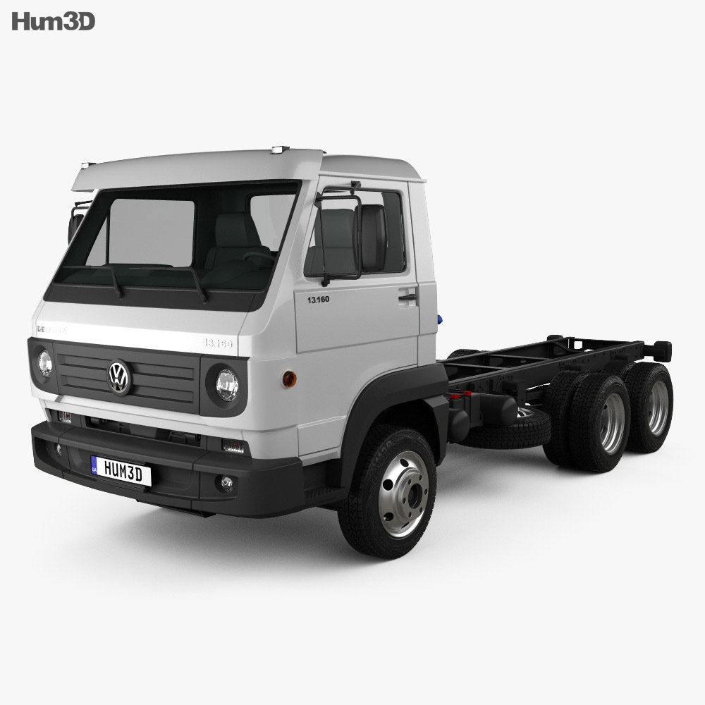 Volkswagen Delivery (13-160) Chasis de Camión 3 ejes 2018 Modelo 3D ...