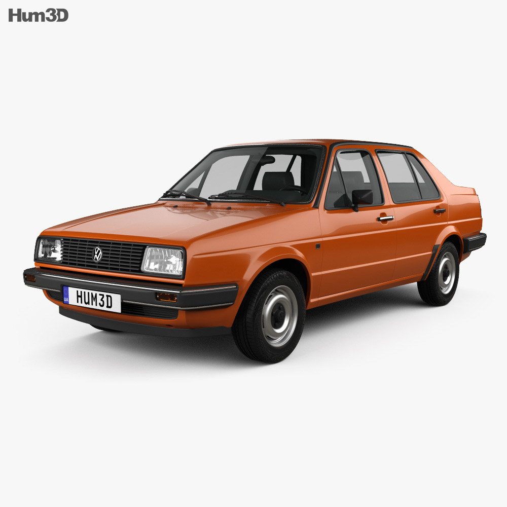 Volkswagen Jetta 1984 3D model - Download Sedan on 3DModels.org