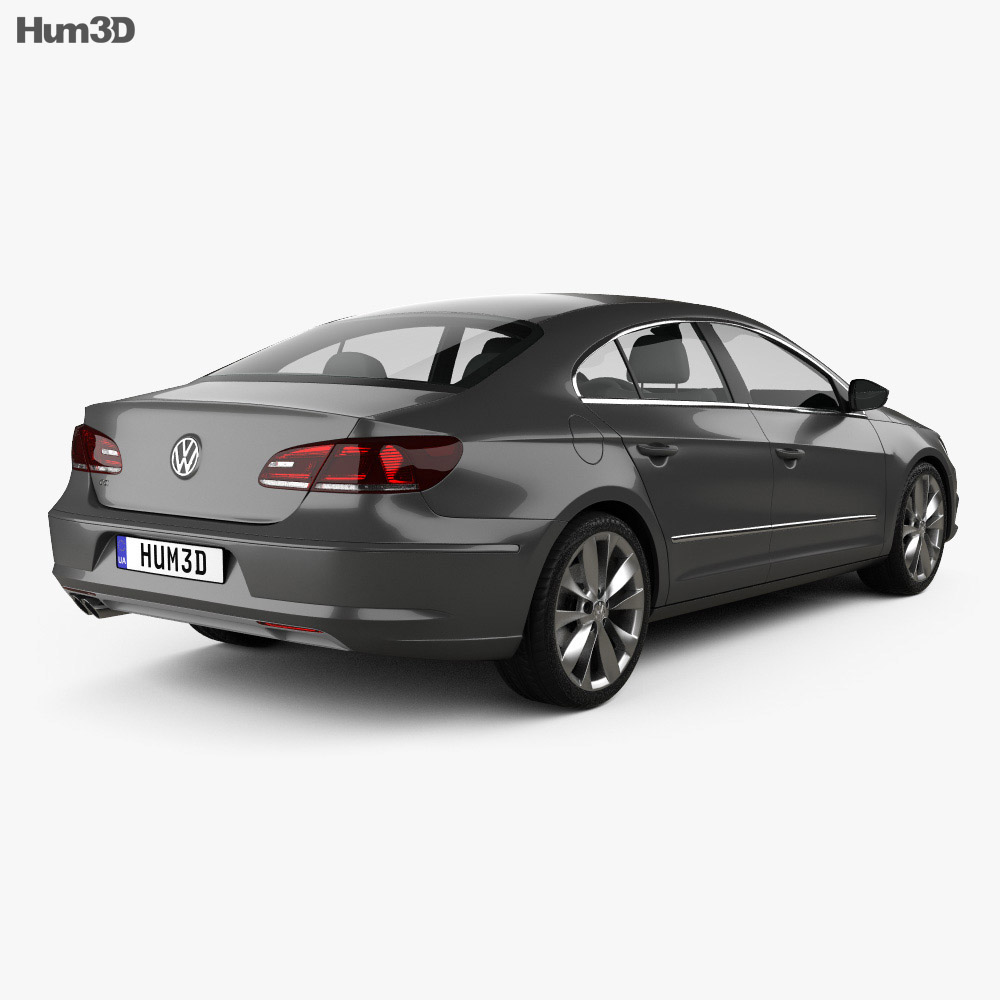 Volkswagen Passat CC 2015 3D model - Download Sedan on 3DModels.org