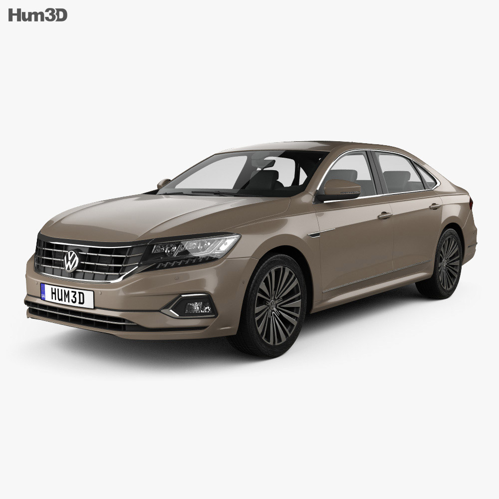Volkswagen Passat CN-spec 2021 Modelo 3D - Descargar Sedan on 3DModels.org