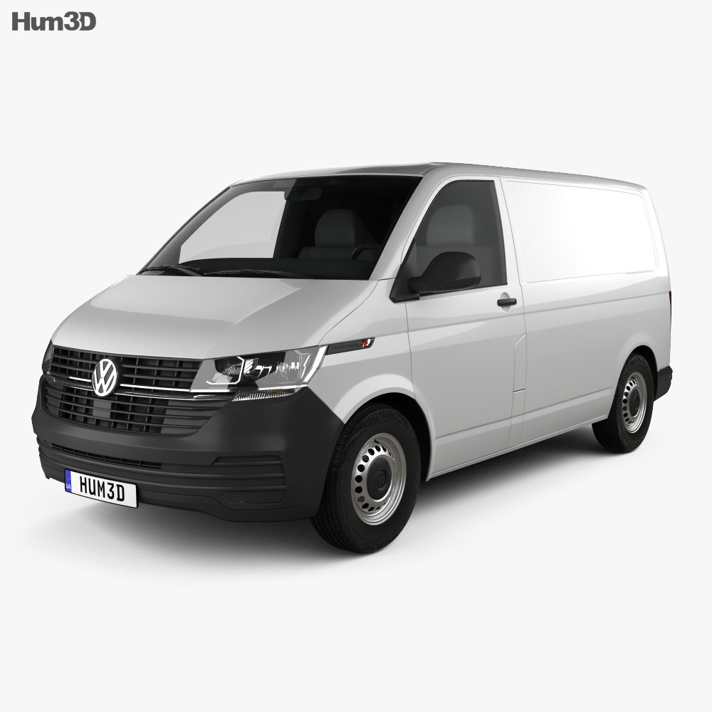 Volkswagen Transporter Panel Van Startline 2022 3D model - Download Van ...