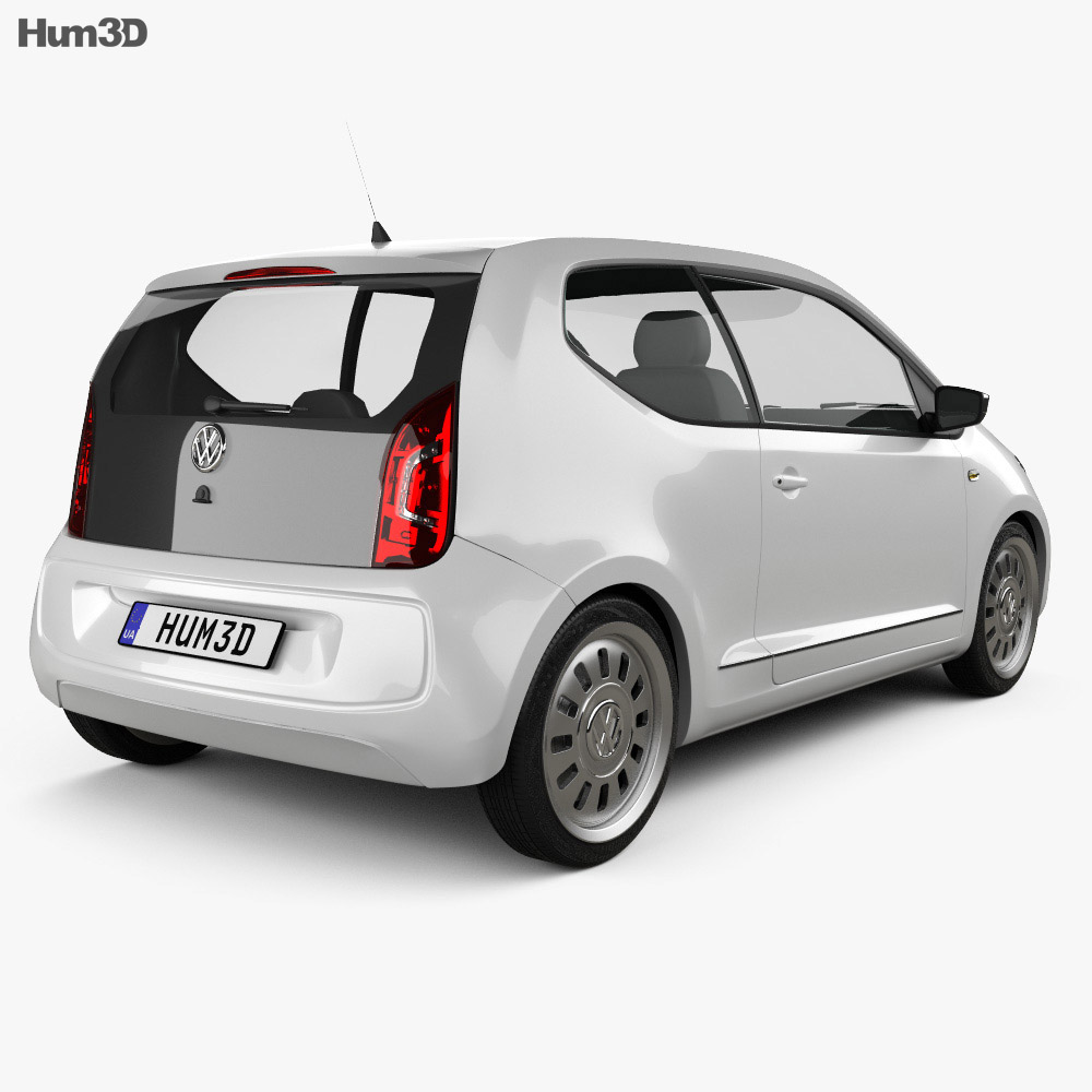 Volkswagen Up 2015 Modelo 3D - Descargar Hatchback on 3DModels.org