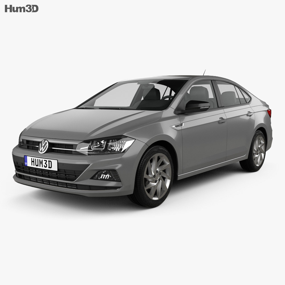 Volkswagen Virtus Highline 2020 Modelo 3D - Descargar Sedan on 3DModels.org