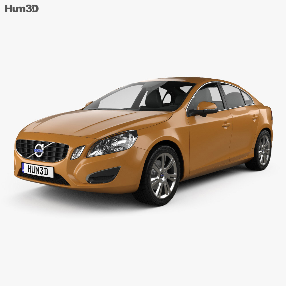 Volvo S60 2014 3D model - Download Sedan on 3DModels.org