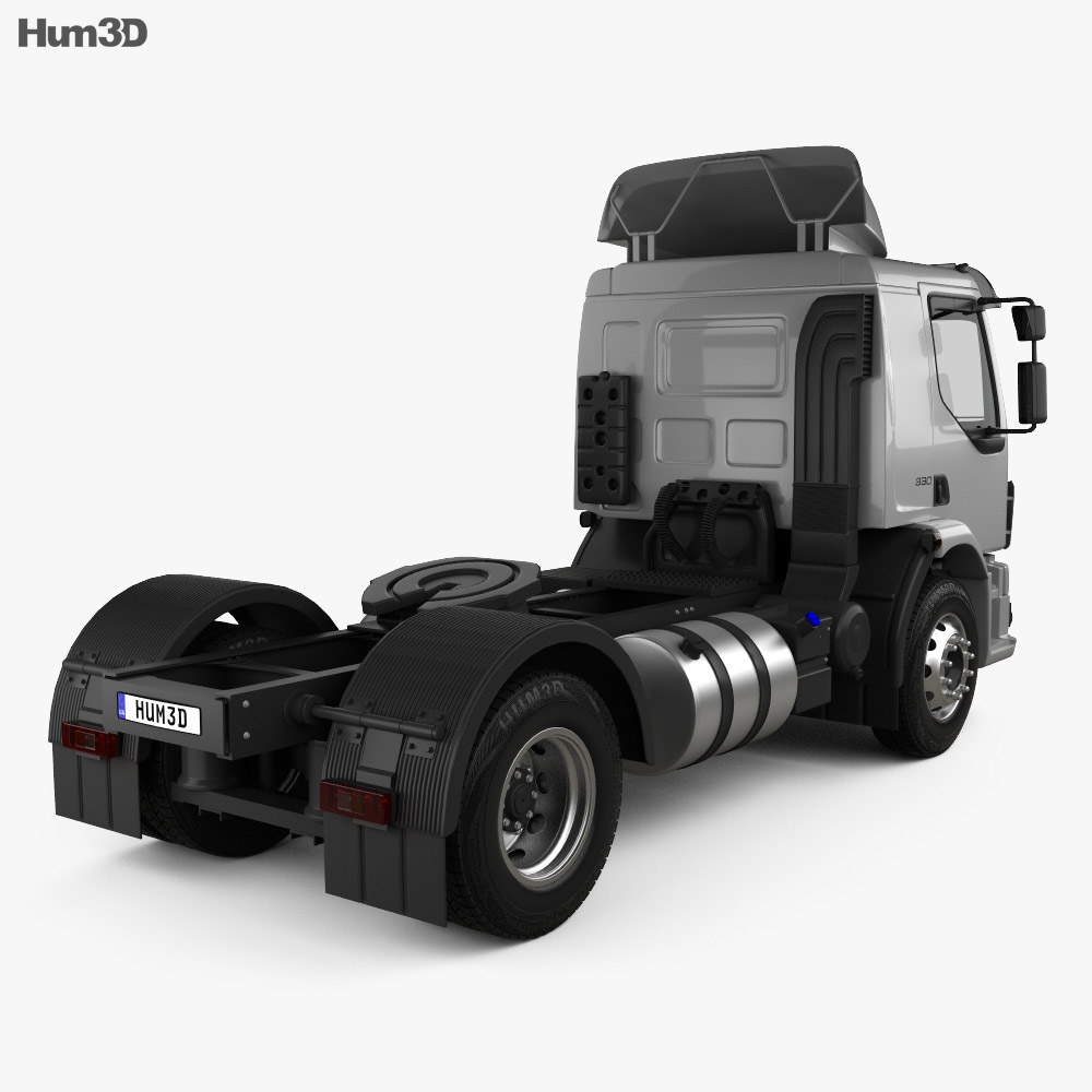 Volvo VM 330 Camião Tractor 3 eixos 2017 Modelo 3D - Baixar Camião no ...