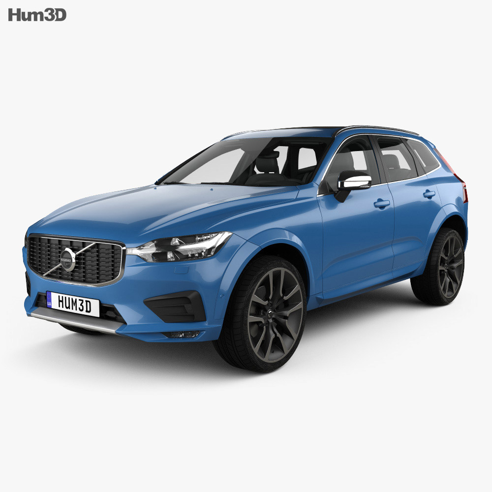 Volvo XC60 T6 R-Design with HQ interior 2020 3D model - Download ...