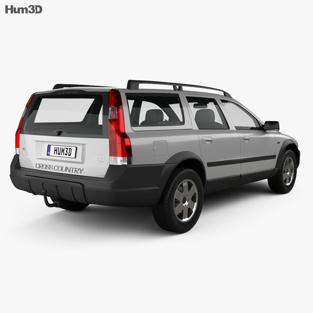 Volvo XC70 2004 3D model - Download Crossover SUV on 3DModels.org
