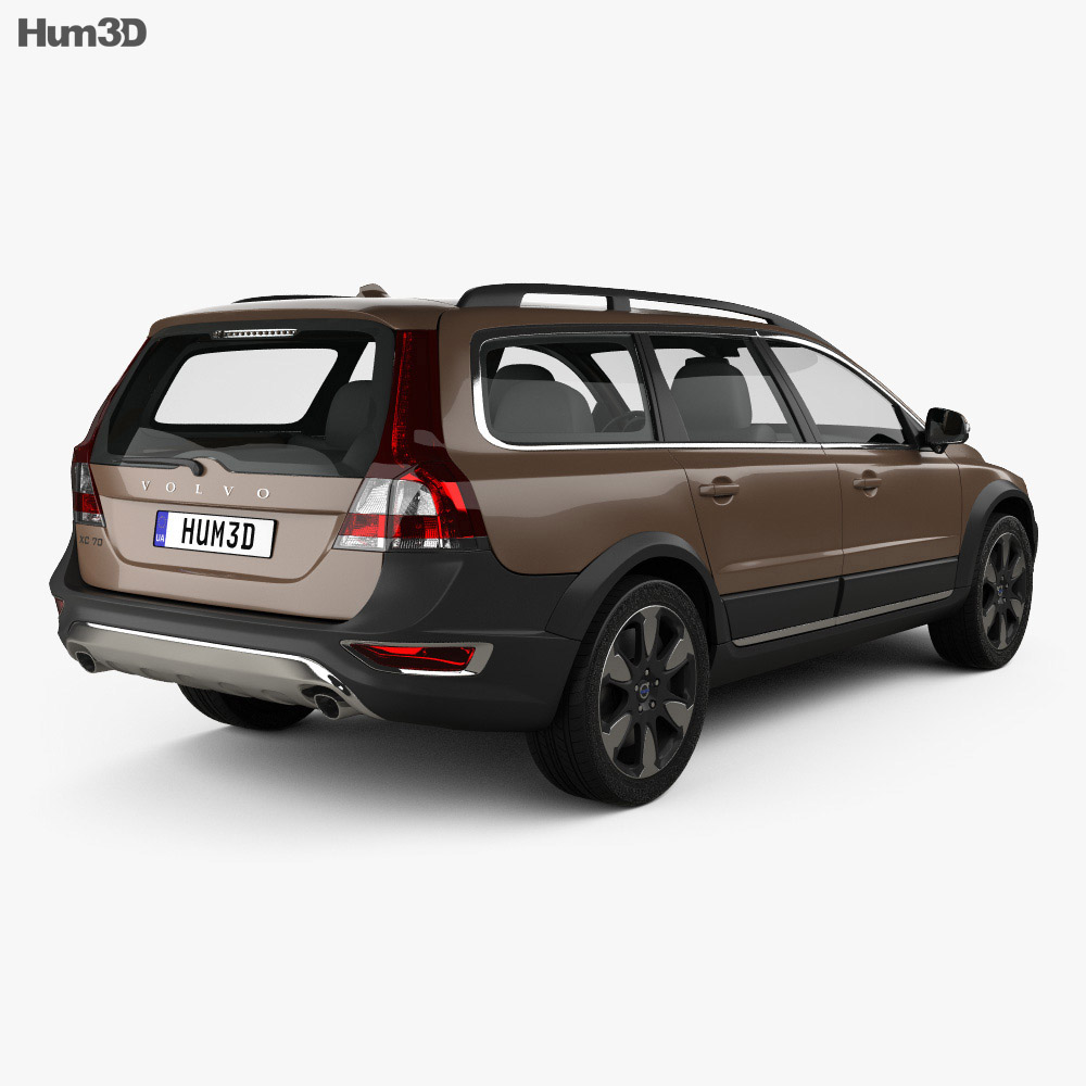 Volvo XC70 2016 3D model - Download Wagon car on 3DModels.org
