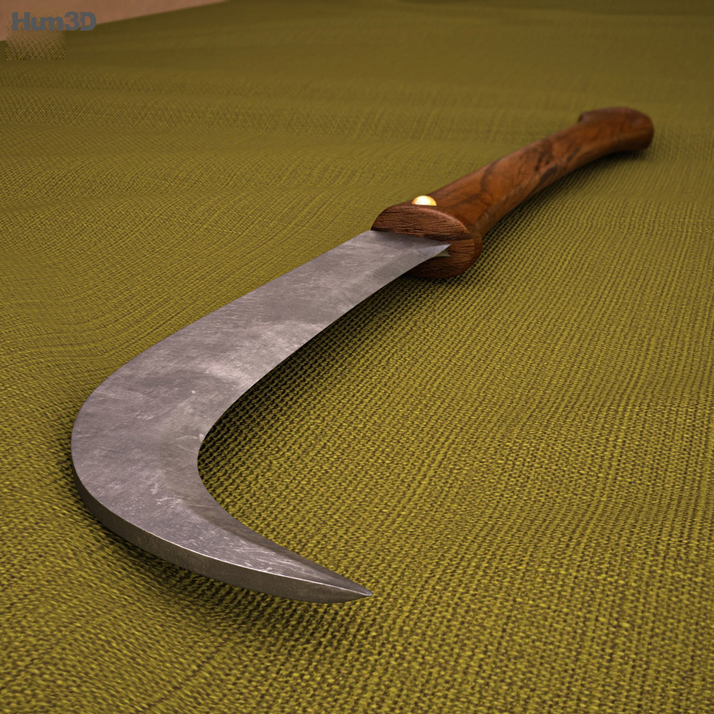 Falx 3D model - Download Bladed Weapon on 3DModels.org