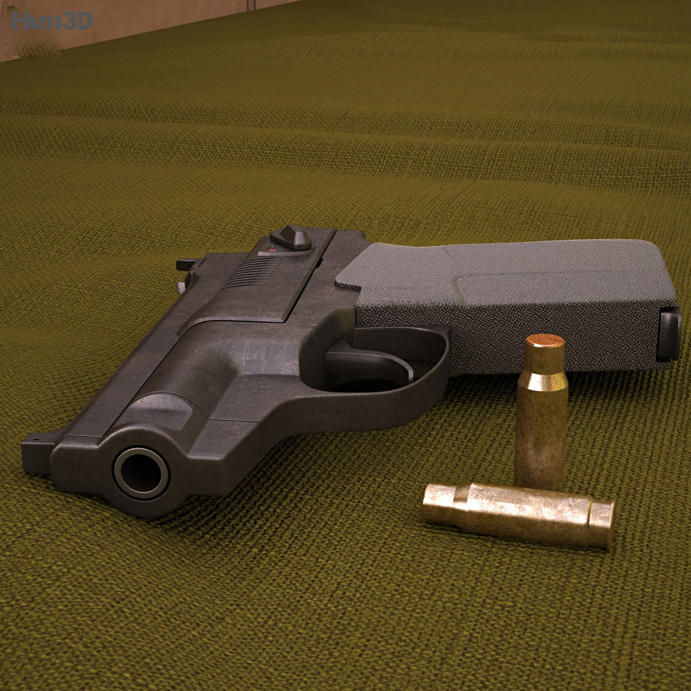 PSS Silent Pistol 3D model - Download Pistol on 3DModels.org