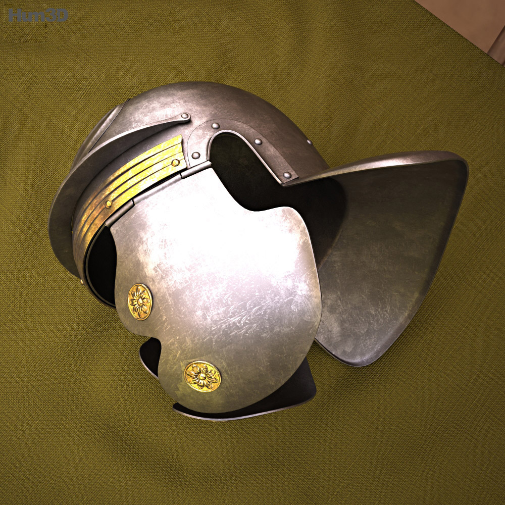 Roman Legionnaire Helmet 3D model - Download Armor on 3DModels.org