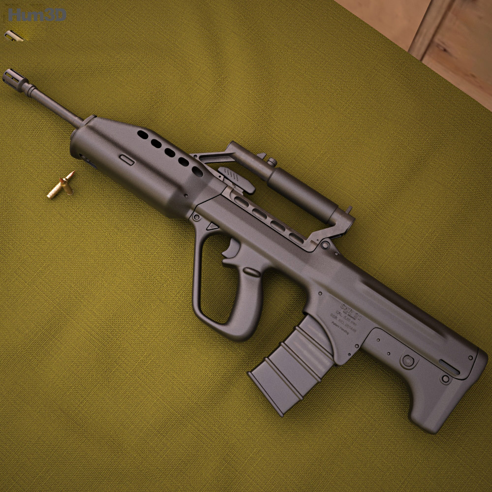 SAR 21 3D model - Download Assault rifle on 3DModels.org