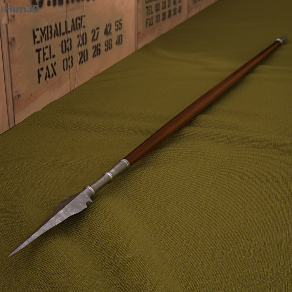 Lança Verutum Romana Modelo 3D - Baixar Bladed Weapon no 3DModels.org