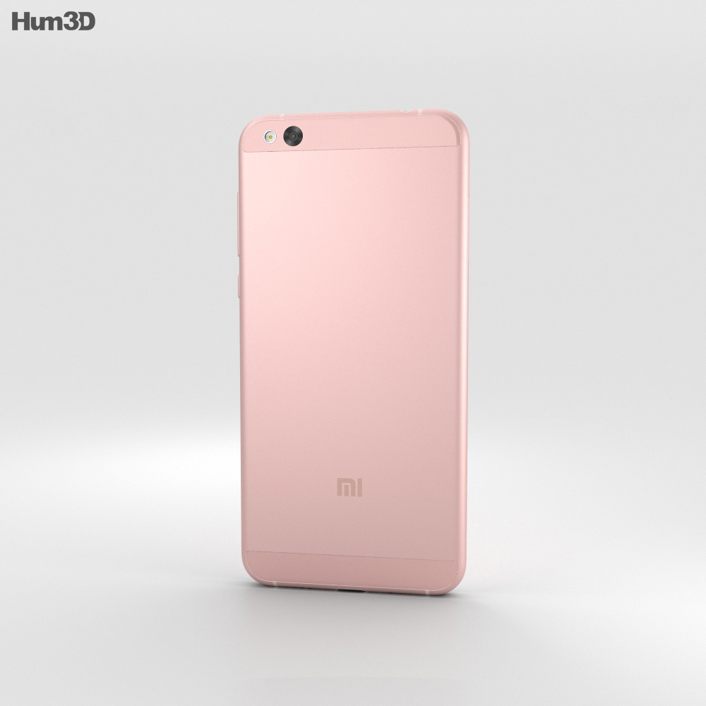 Xiaomi Mi 5c Rose Gold 3D model - Download Phones on 3DModels.org