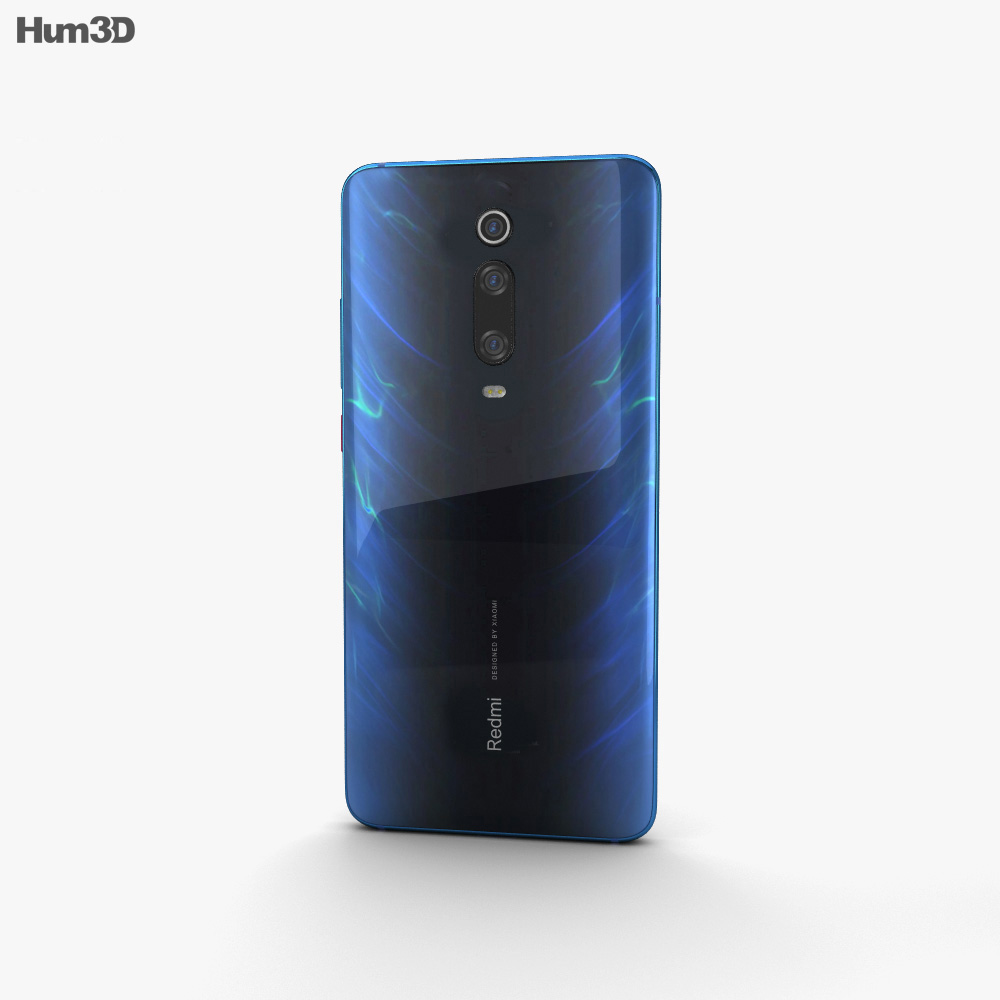 Xiaomi Redmi K20 Pro Glacier Blue Modelo 3D - Baixar Telefone no ...
