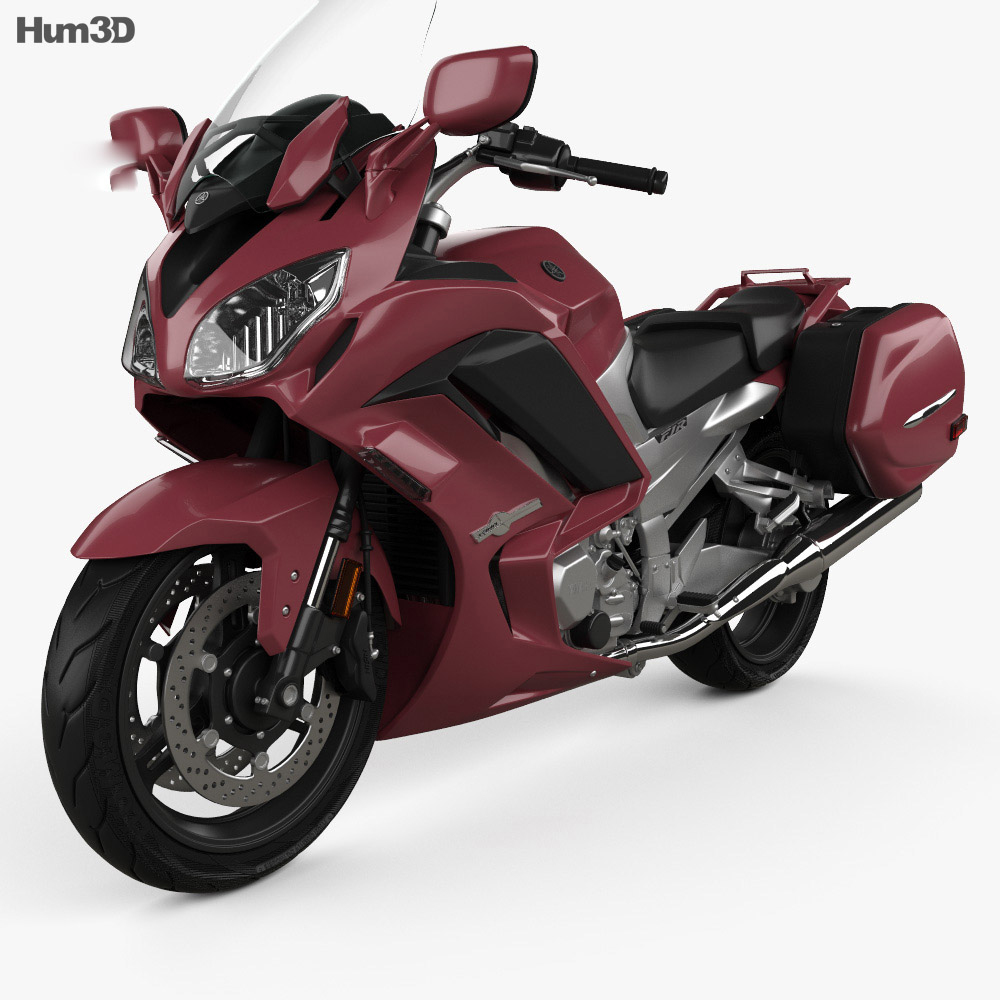 Yamaha FJR1300 ES 2013 3D model - Download Motorcycle on 3DModels.org
