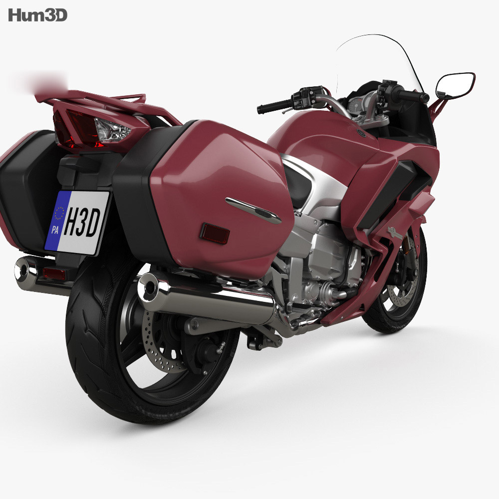 Yamaha FJR1300 ES 2013 3D model - Download Motorcycle on 3DModels.org