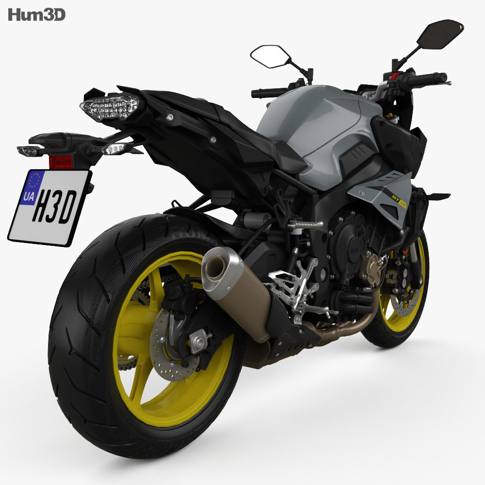 Yamaha MT-10 2016 Modelo 3D - Descargar Motocicletas on 3DModels.org