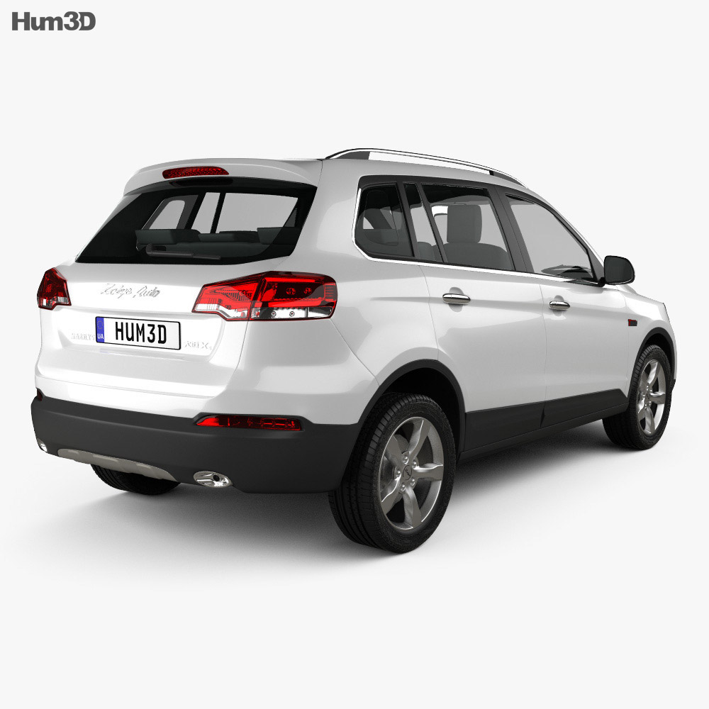 Zotye Damai X5 2015 3D model - Download Crossover SUV on 3DModels.org