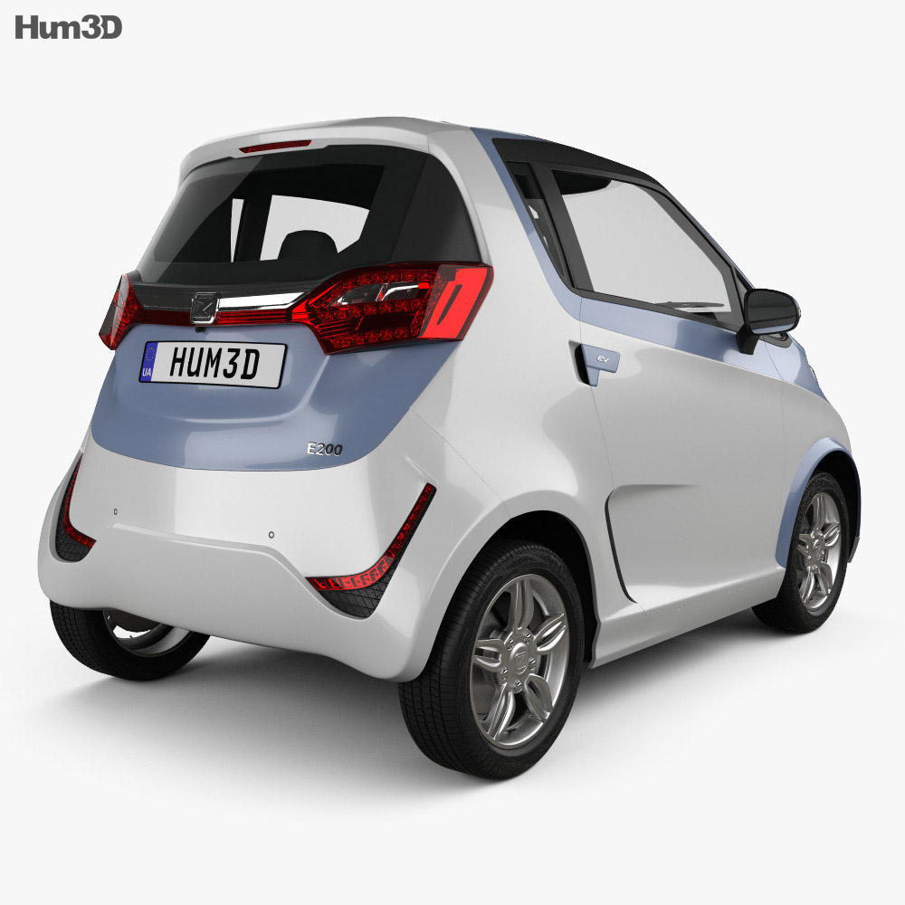 Zotye E200 2018 3D model - Download Sports car on 3DModels.org