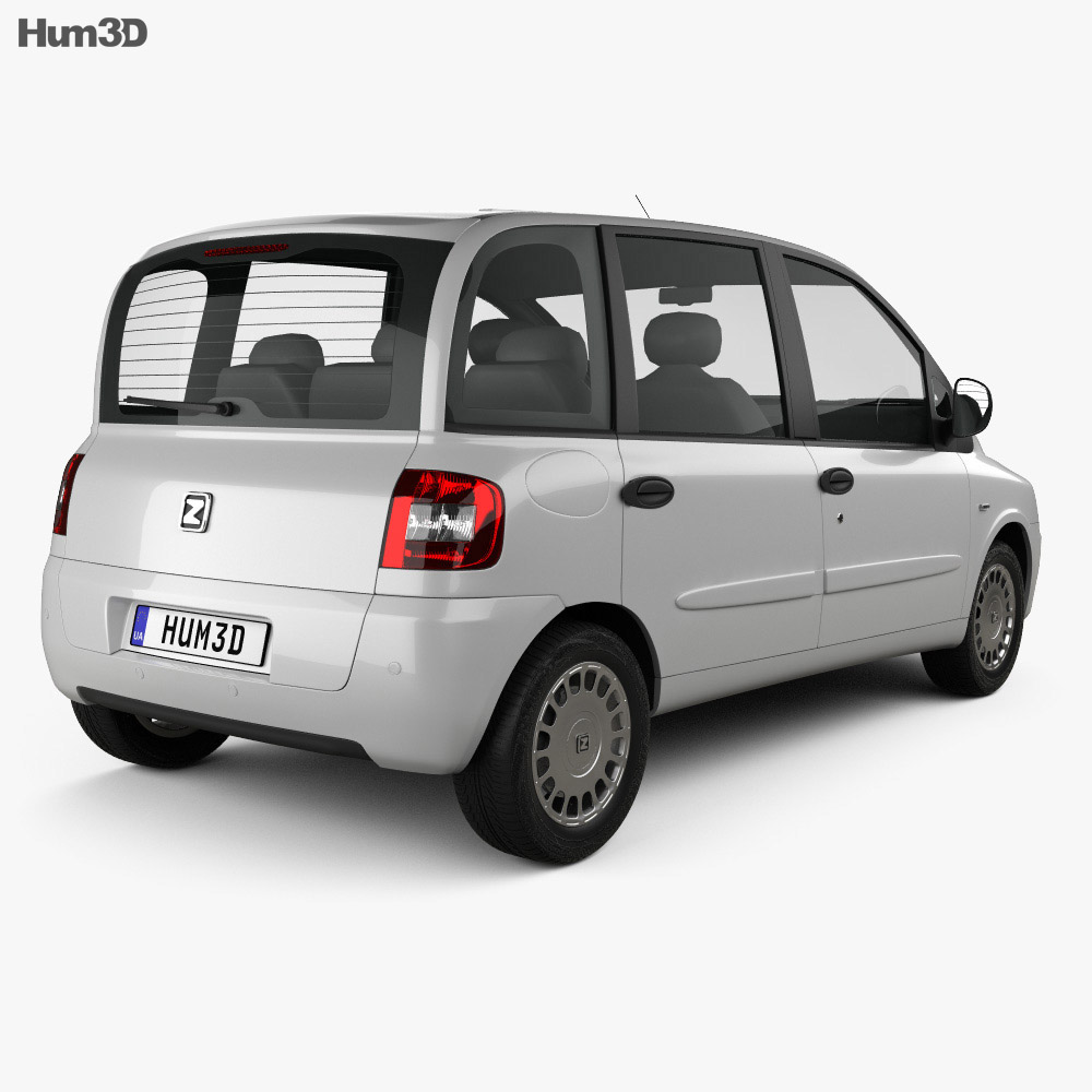 Zotye Multiplan 2013 Modelo 3D - Descargar Van on 3DModels.org