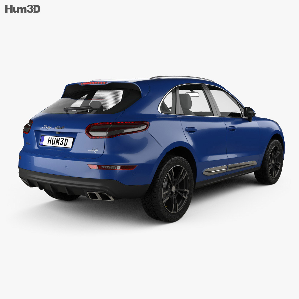 Zotye SR9 2020 3D model - Download Crossover SUV on 3DModels.org
