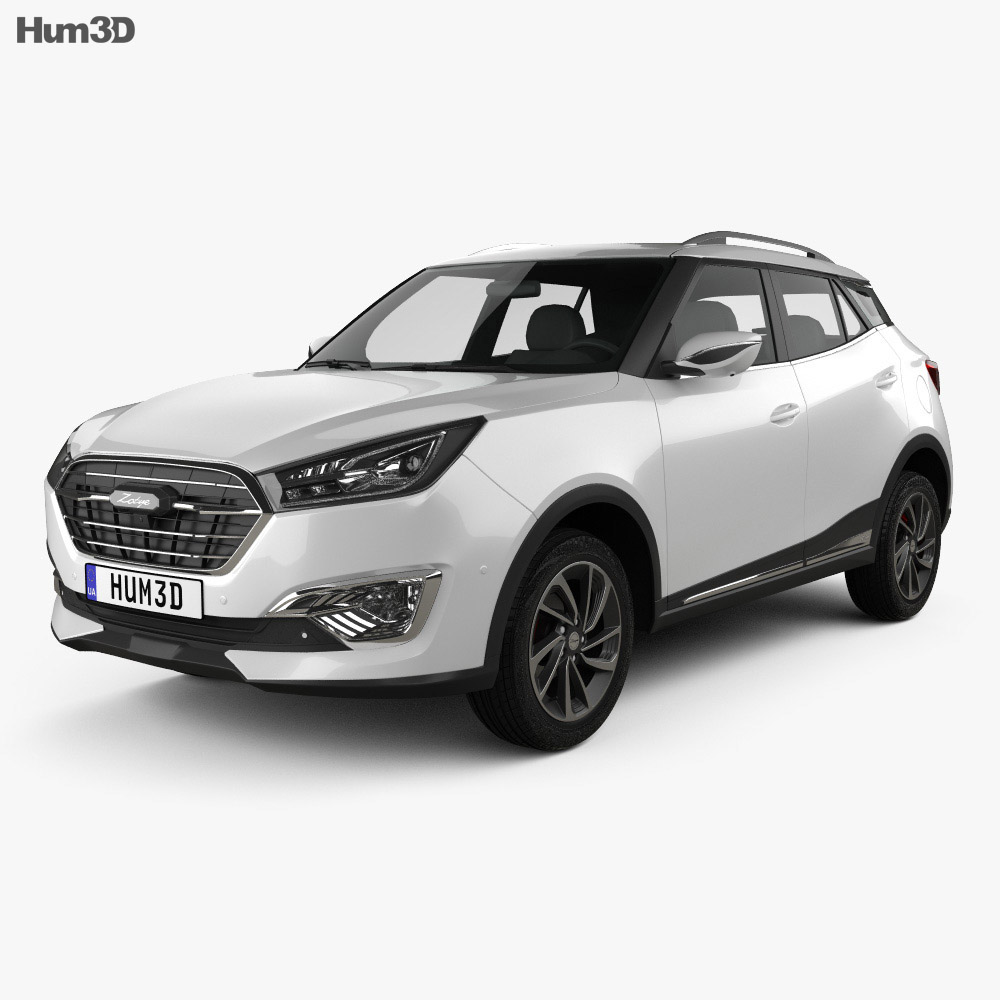 Zotye T300 2020 3D model - Download Crossover SUV on 3DModels.org