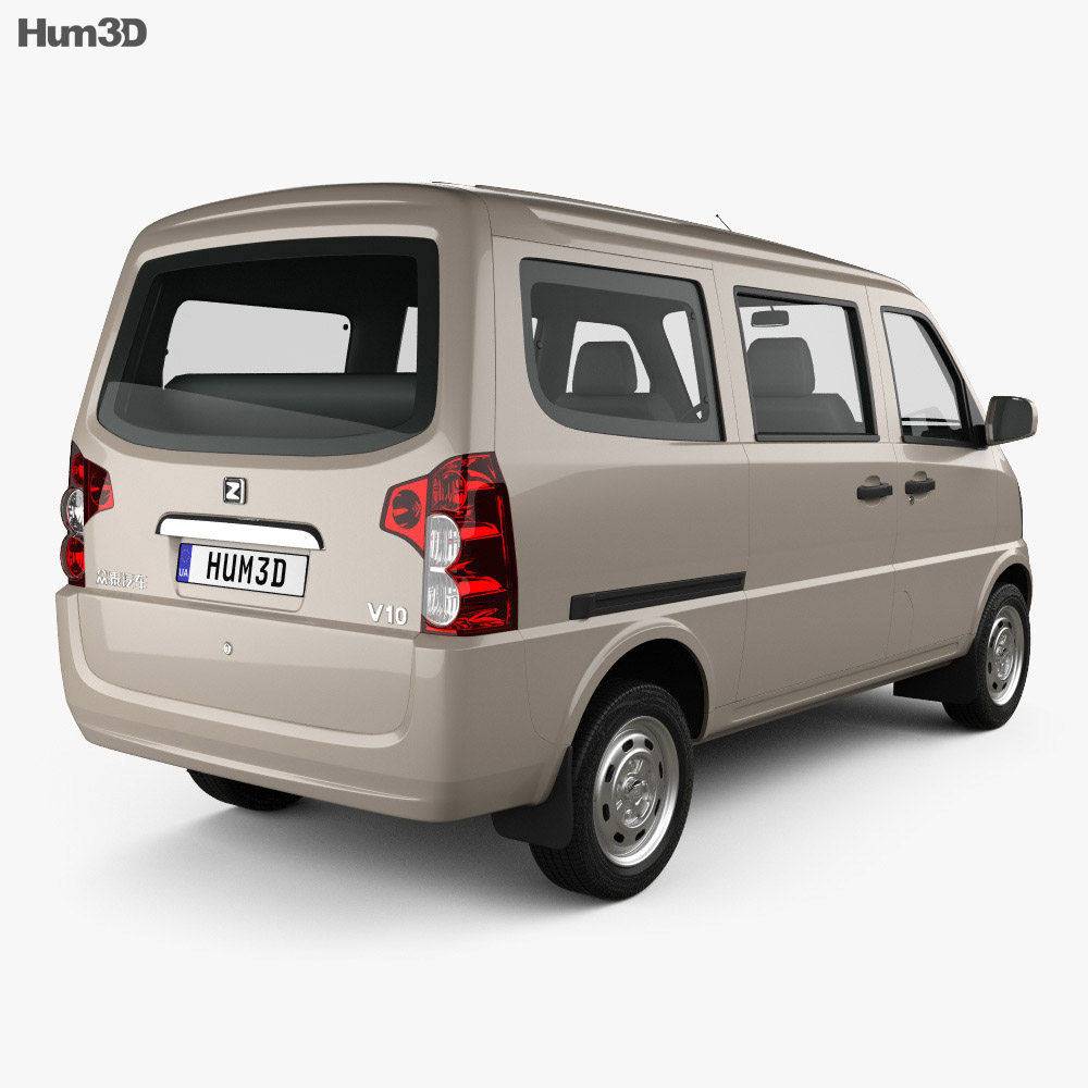 Zotye V10 2014 3D model - Download Van on 3DModels.org