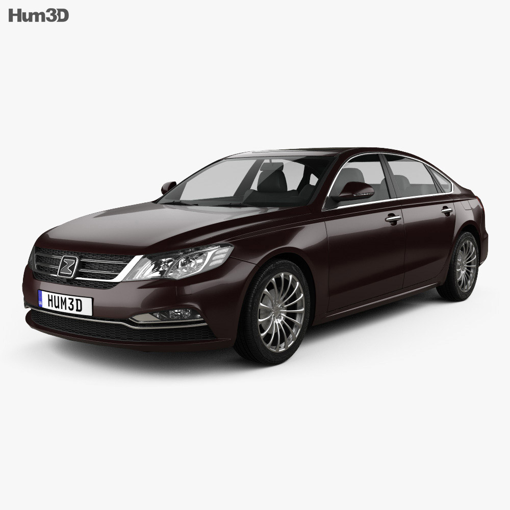 Zotye Z700 2018 3D model - Download Sedan on 3DModels.org